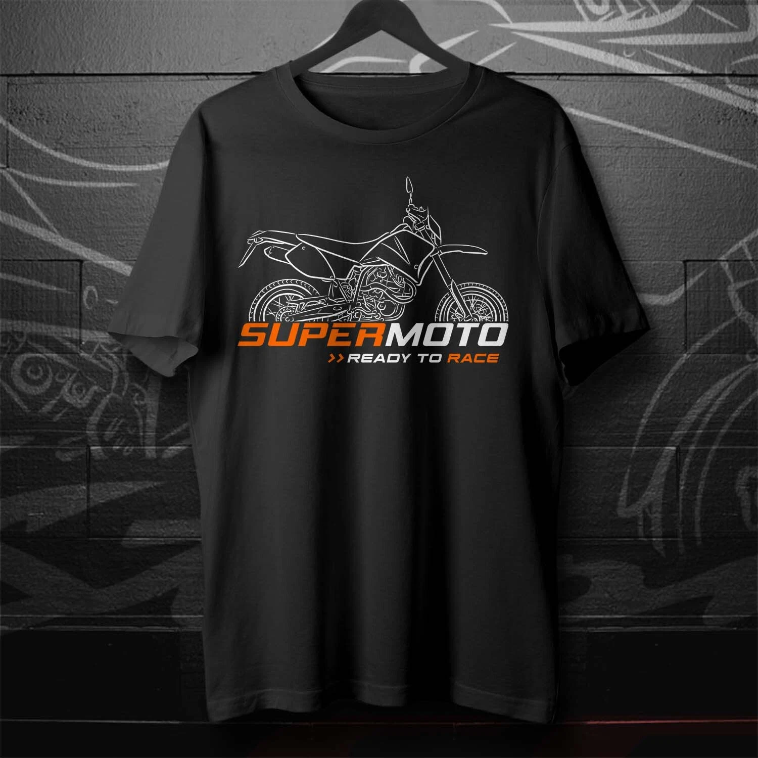 KTM 625 SC 2002 - T-Shirt for SuperMoto Riders - Walmart.com