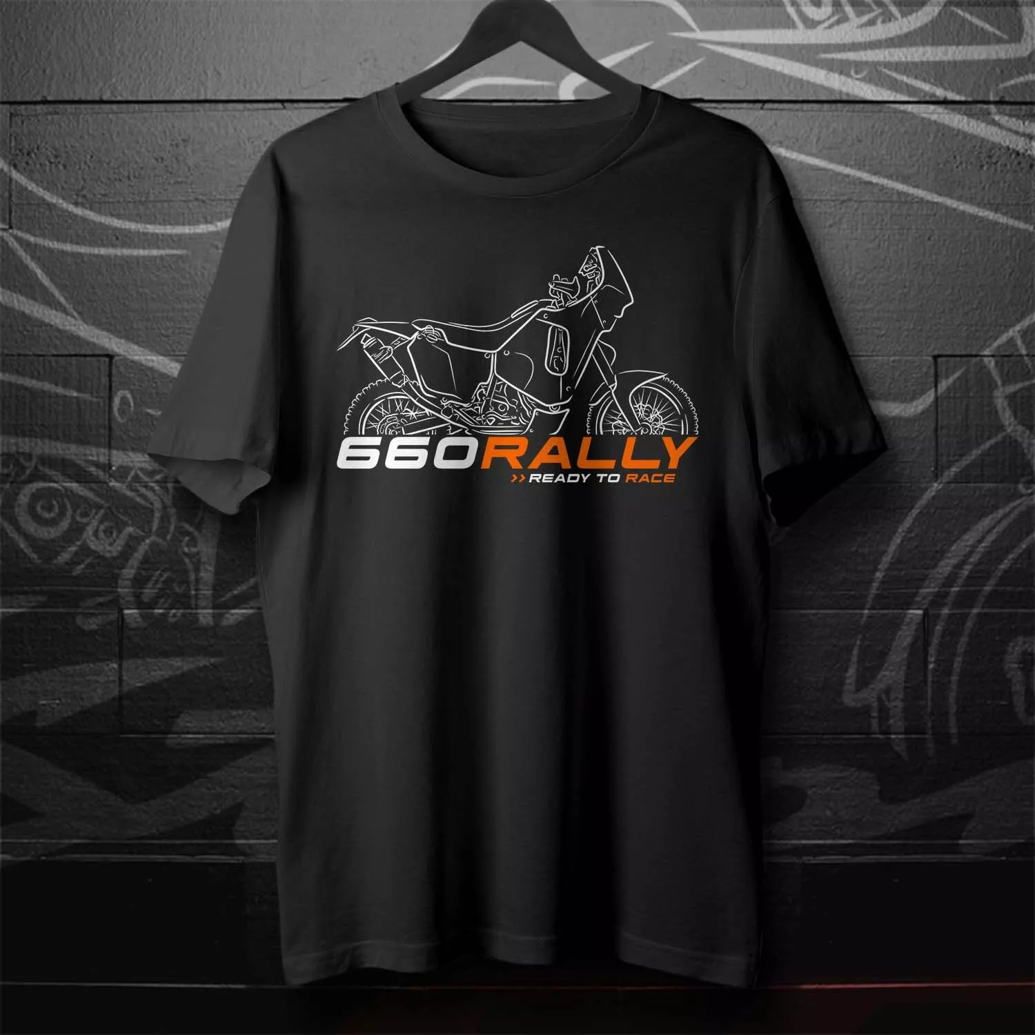 KTM 660 Rally Replica 2002-2007 - Motorcycle T-Shirt for Enduro Riders - Walmart.com