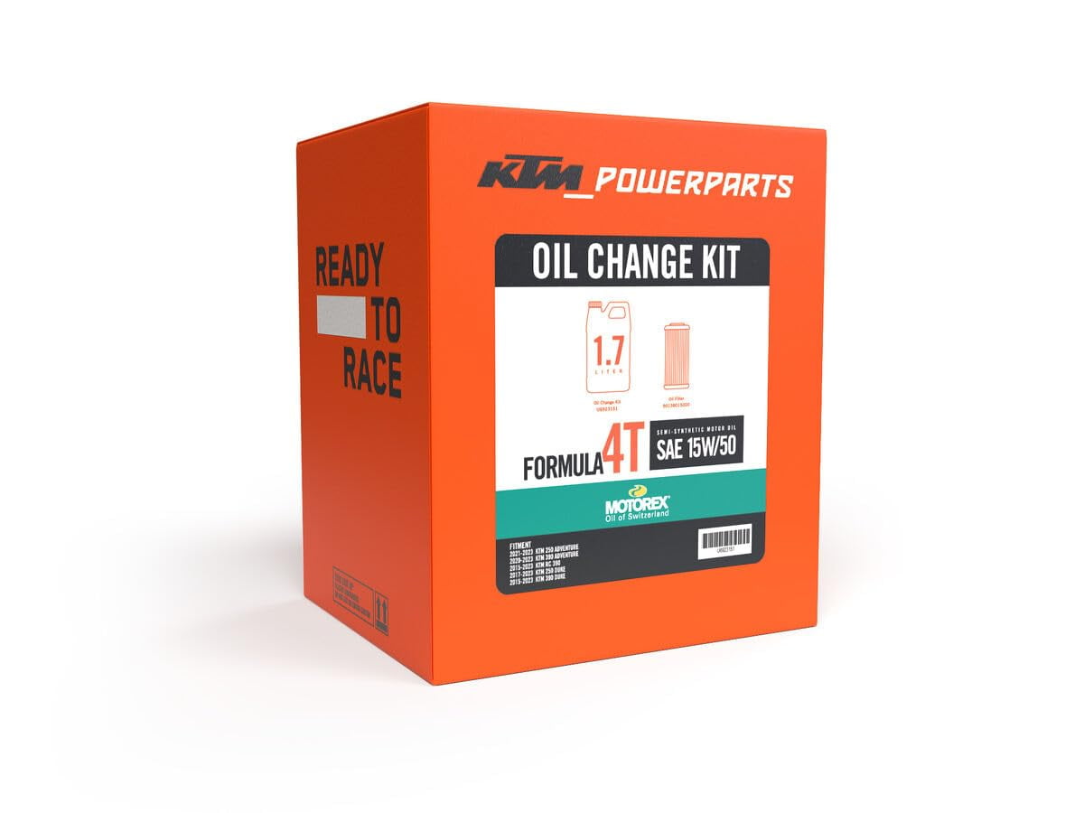 KTM AG KTM/Motorex Oil Change Kit 15W/50 (1.7L) - Walmart.com