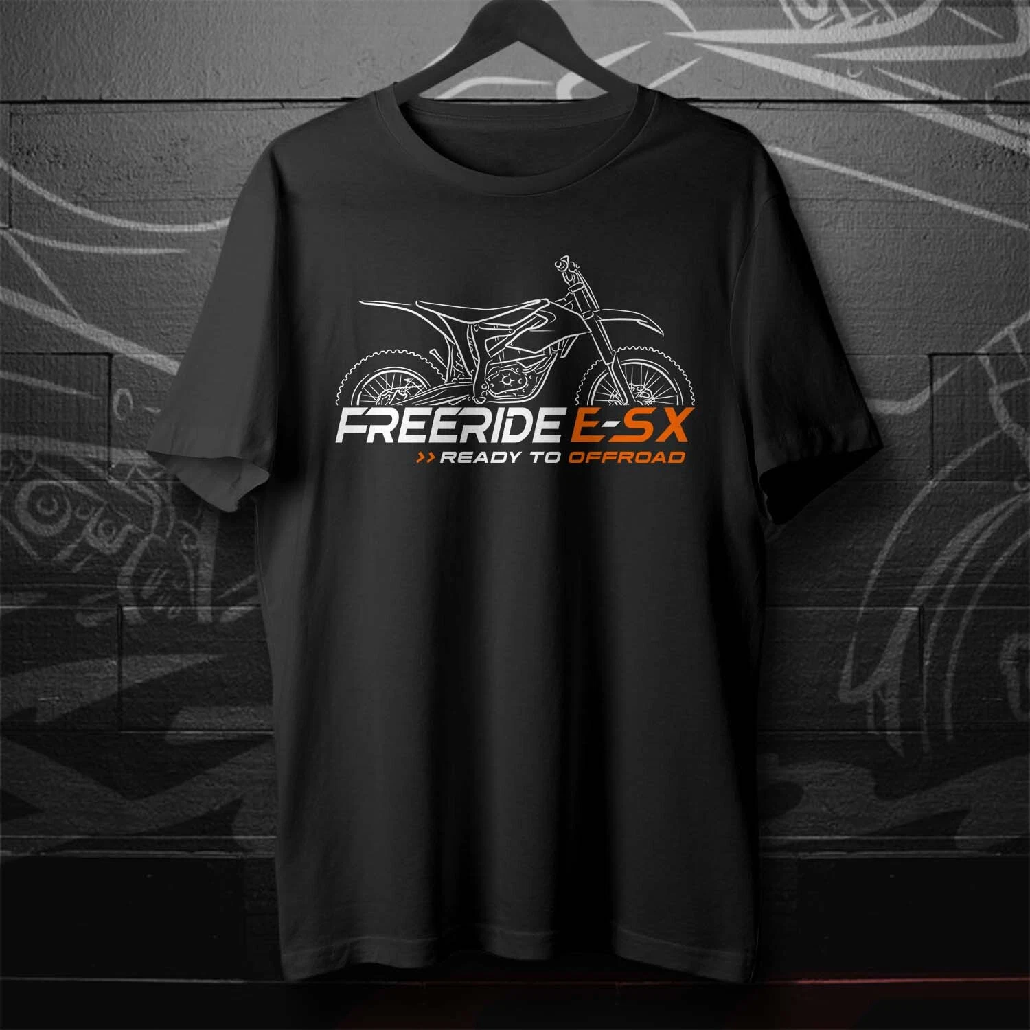 KTM Freeride E-SX 2015-2017 - Motorcycle T-Shirt for Motocross Riders ...