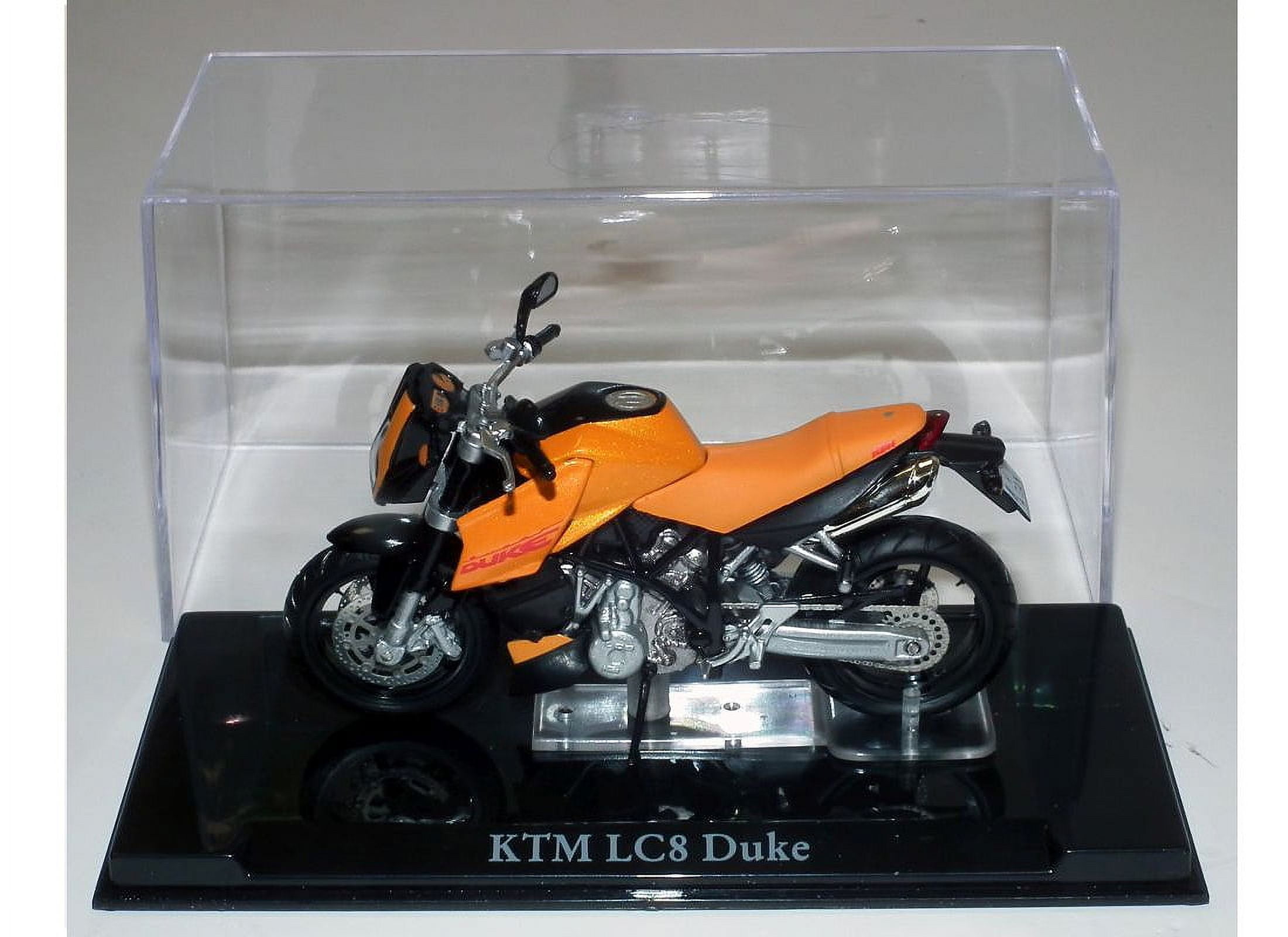 KTM LC8 Duke 1:24 scale Diecast Model Motorcycle in Orange by Ex Mag ...