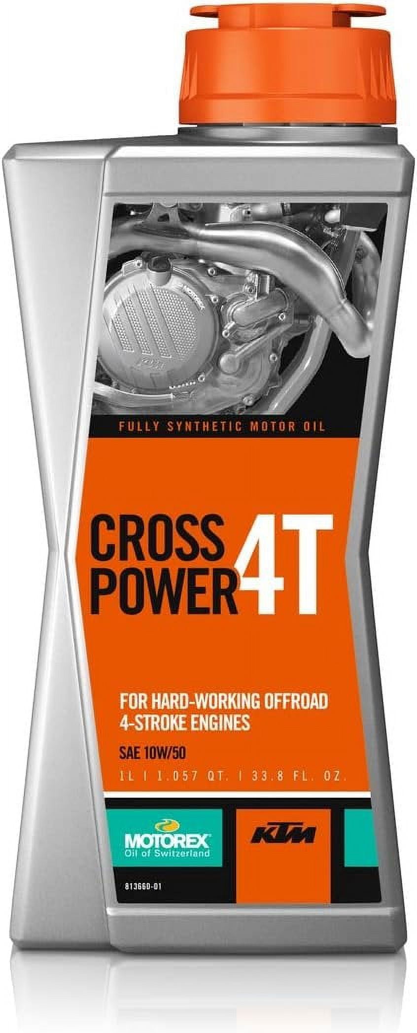 KTM Motorex Cross Power 4T 10W/50 1-L Engine Oil - Walmart.com