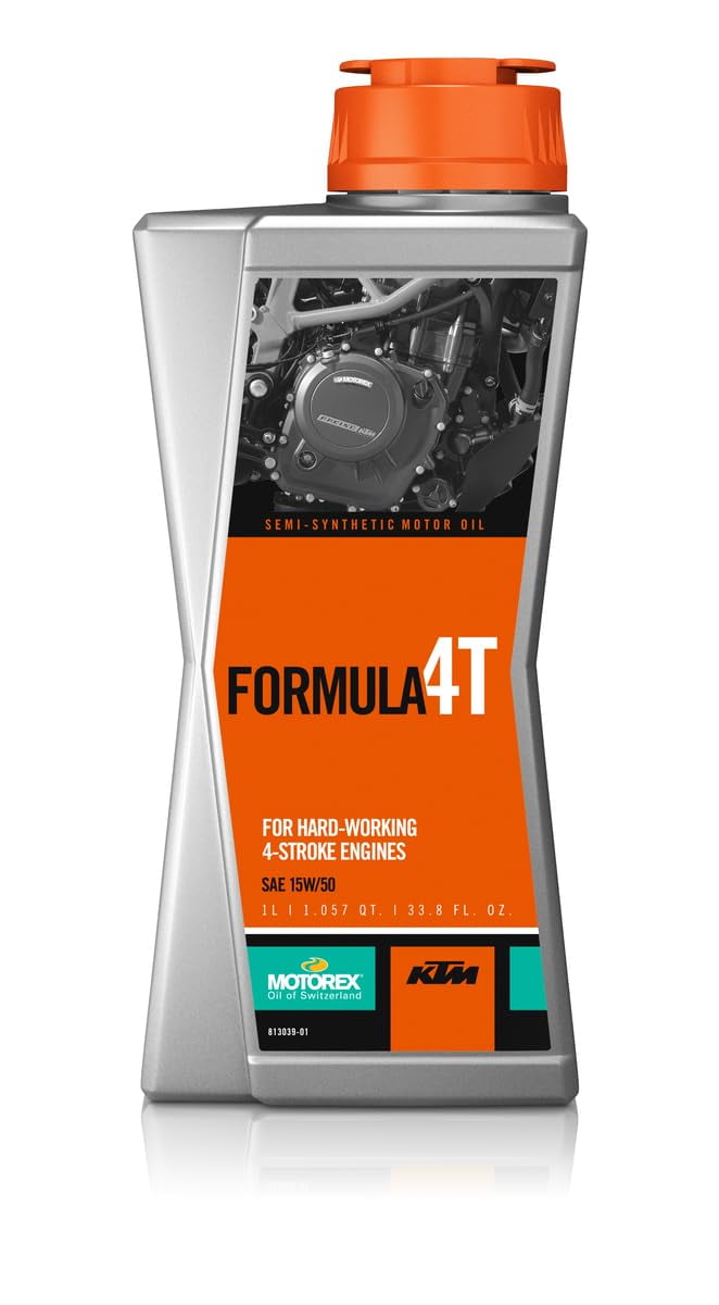 KTM/Motorex Formula 4T 15W/50 (1.0L) 3-pack - U6920034 - Walmart.com