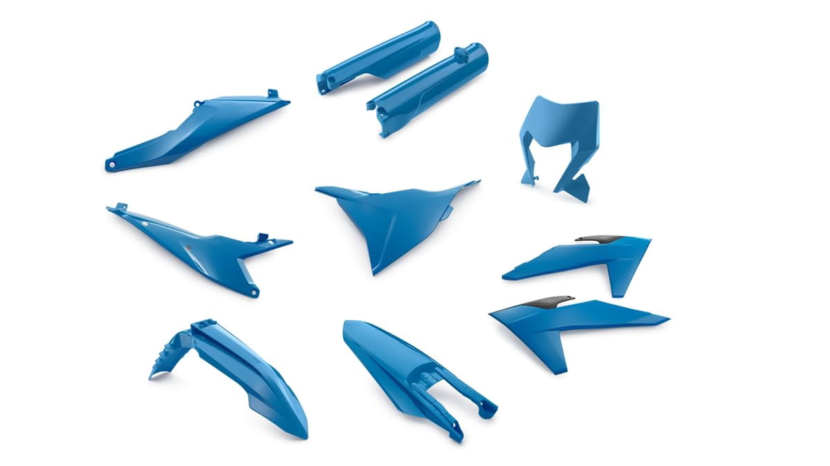 KTM Plastic Parts Kit (XCW/EXC) (150-500) (2024+) (blue) - 00010000389K ...