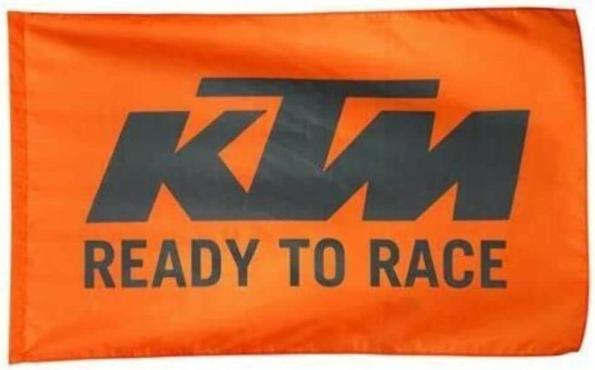 KTM 'READY TO RACE' FLAG - Walmart.com