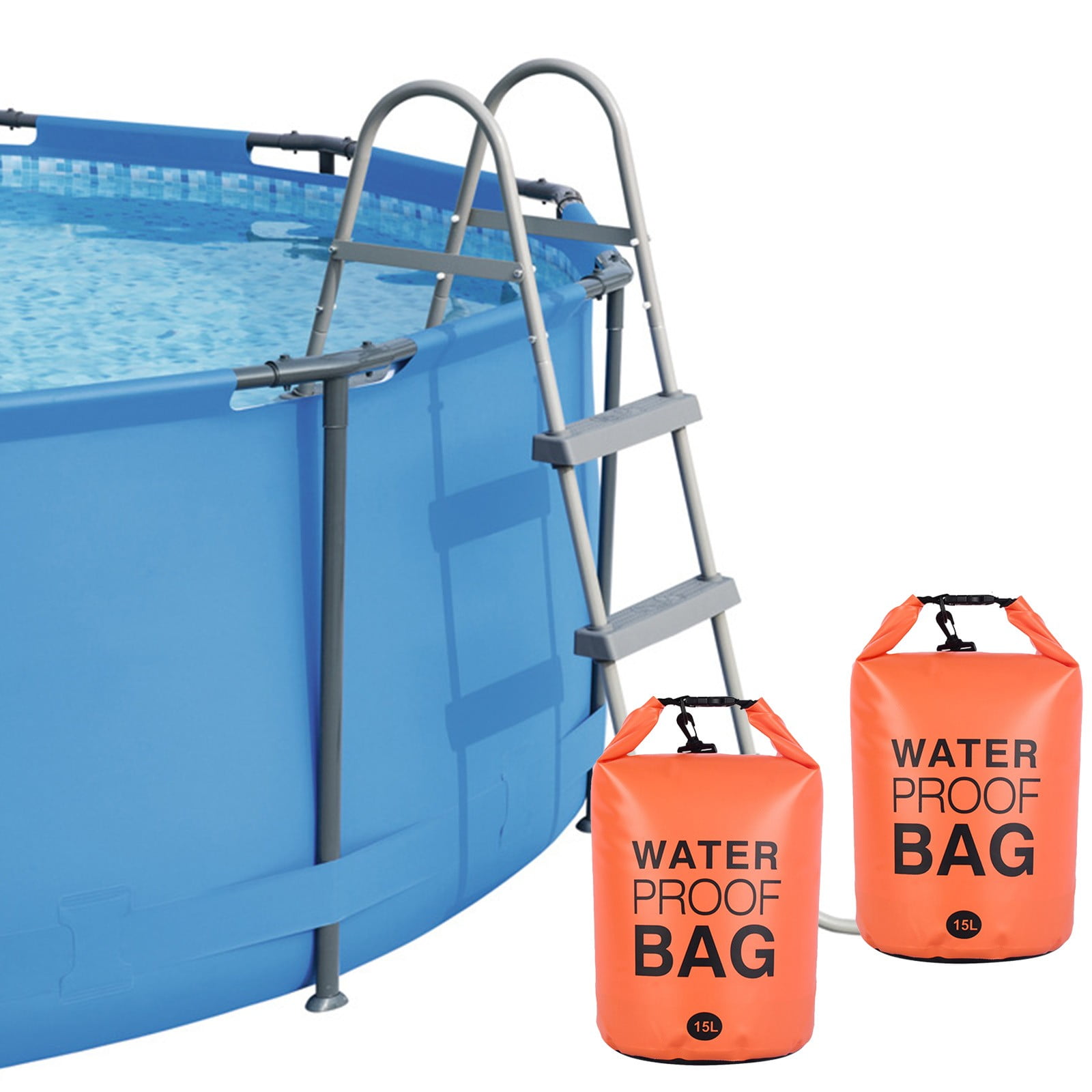 KTMGM Universal Pool Ladder And Step Weight(15L) Easy&Quick FillS Sand ...