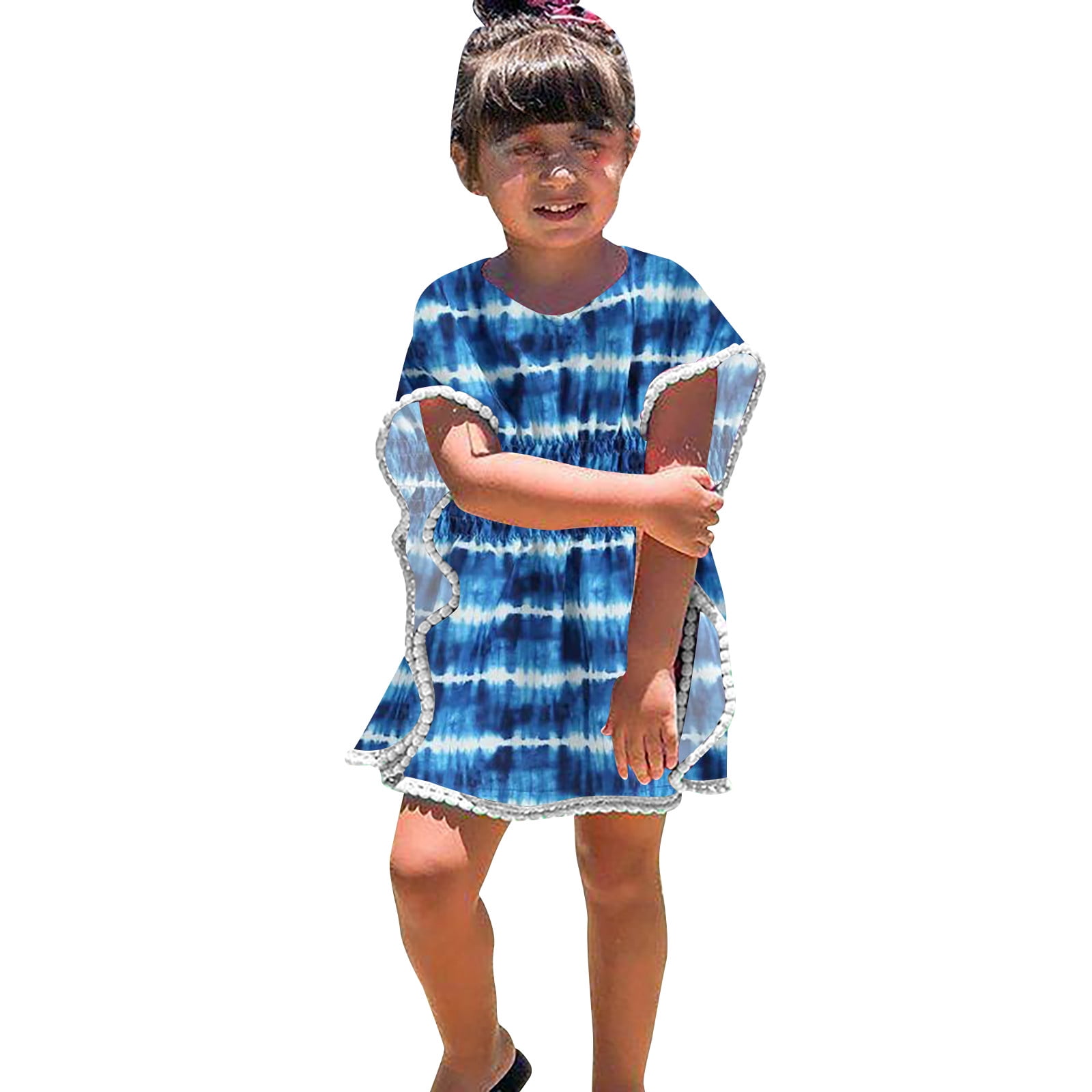 KTMKH Toddler Baby Girl Dress Outfit Kids Girls Swimwear Cover Up ...