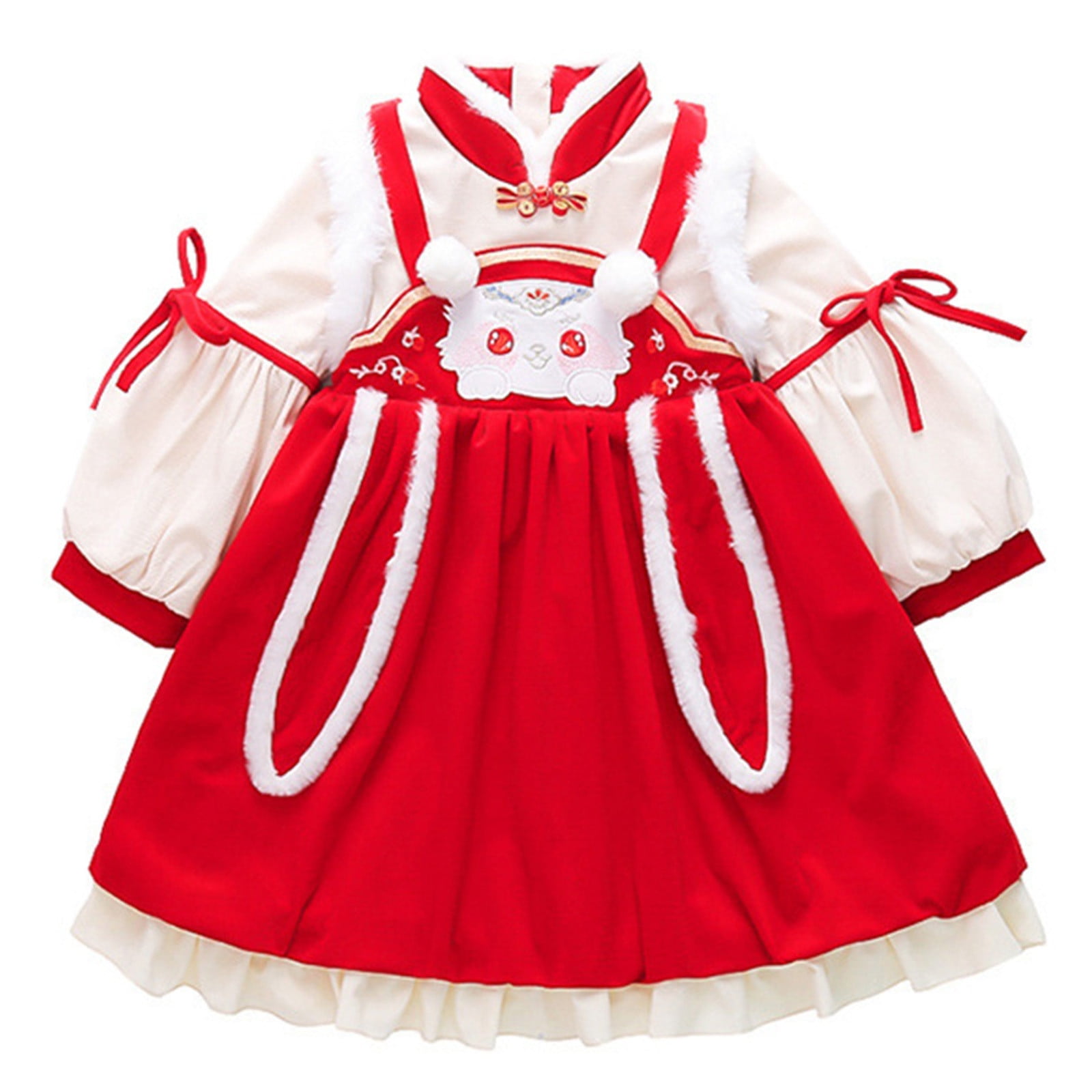 KTMKH Toddler Baby Little Girls Long Sleeve Dress Kids Children Fairy ...