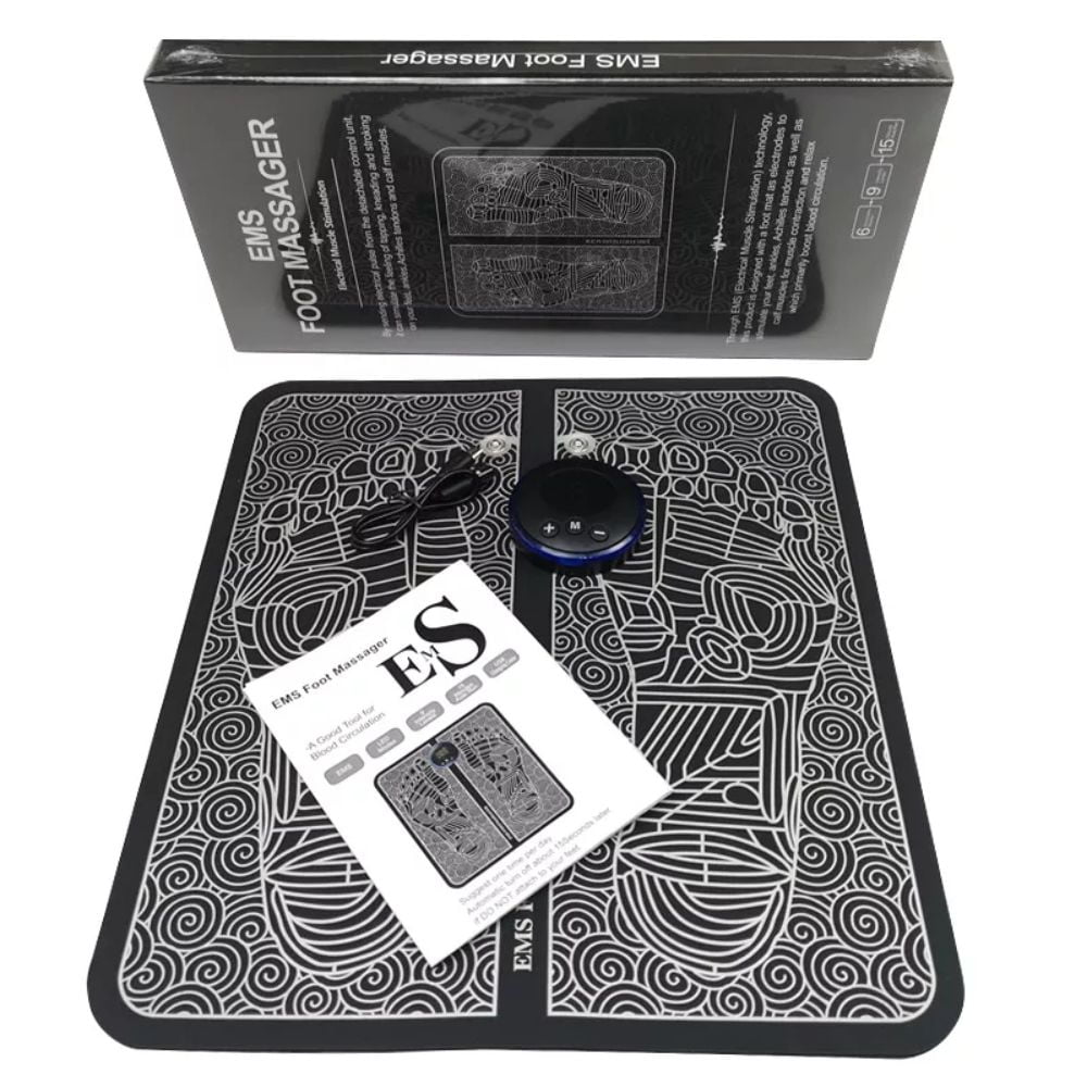 KTS USB Rechargeable EMS Leg Reshaping Foot Massager 8 modes and 19 ...