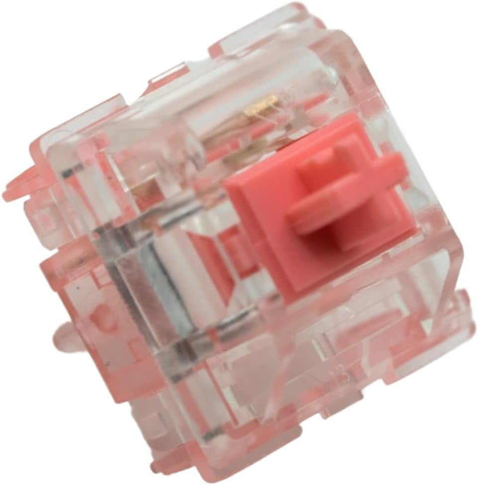 KTT Strawberry V2 Linear Switches 43g Spring 5 pin RGB for Custom ...