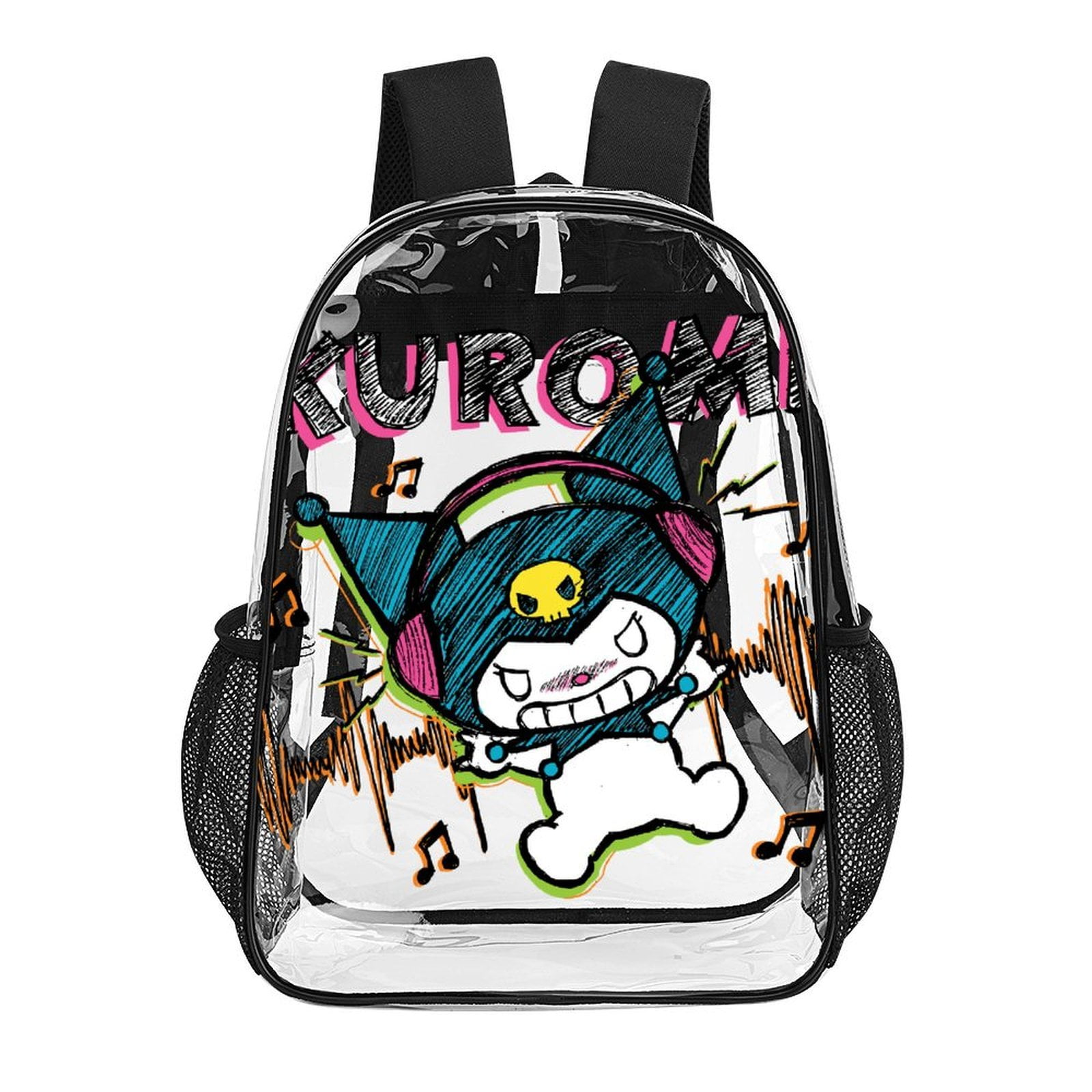 KU-ROMI Clear Backpack Anime Gift KU-ROMI Merch - Walmart.com