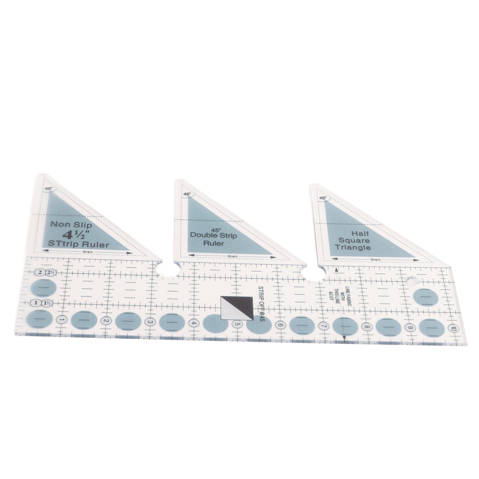KUAA Acrylic Ruler Sewing And Quilting Ruler Sewing And Weaving Ruler ...