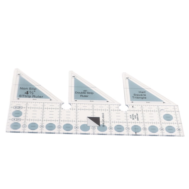 KUAA Acrylic Ruler Sewing And Quilting Ruler Sewing And Weaving Ruler ...