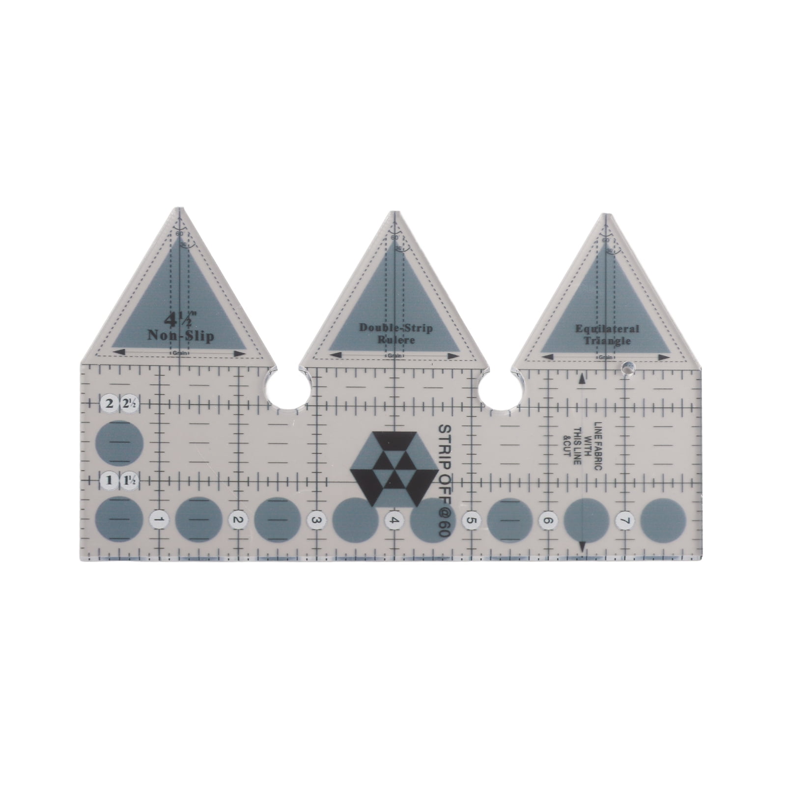 KUAA Acrylic Ruler Sewing And Quilting Ruler Sewing And Weaving Ruler ...