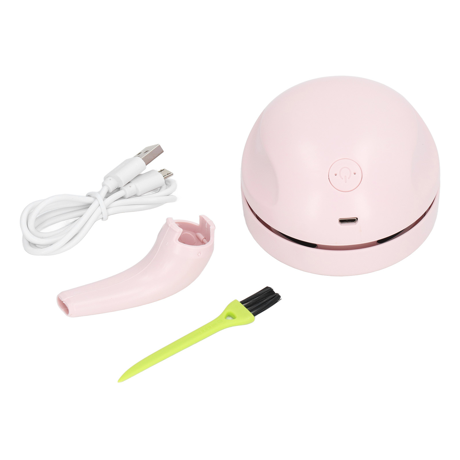 KUAA Desktop Vacuum Cleaner Pink Portable Mini Handheld Desk Vacuum ...