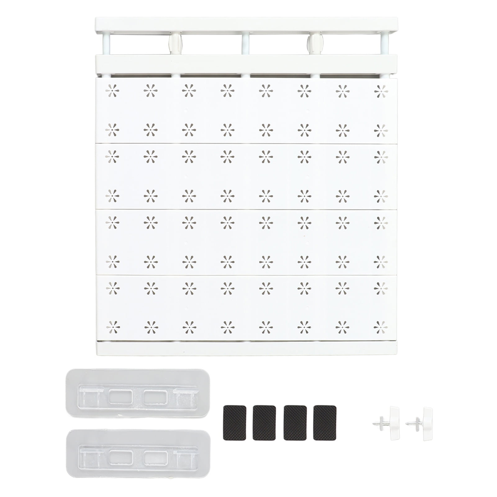 KUAA Expandable Closet Shelf Space Saving Punch Free Strong Bearing ...