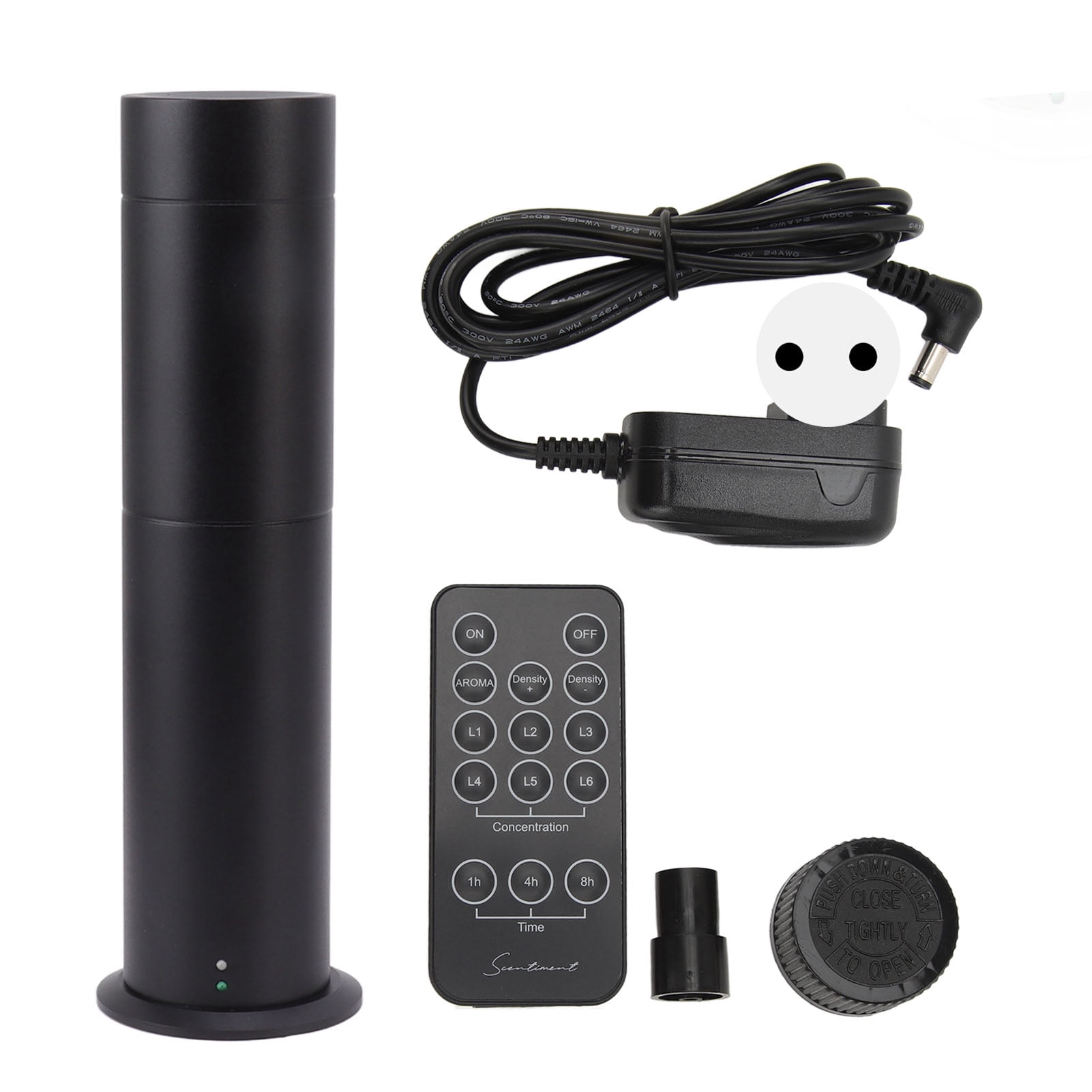 KUAA Scent Diffuser Machine 200m3 120ml Anti Slip Mat Remote Control ...