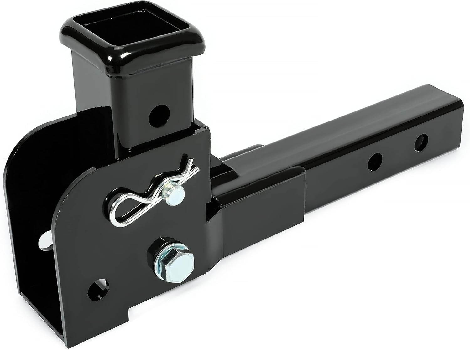 KUAFU 2" Folding Hitch Adapter Compatible with 2 Inch Trailer Hitch ...