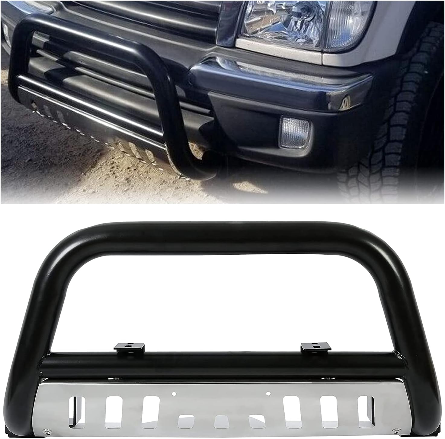 KUAFU 3'' Bull Bar Compatible with 1996-1998 Toyota 4Runner 1998-2004 ...