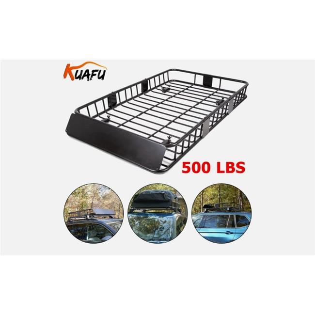 KUAFU FLASH000171 500LBS 64' Extension SUV Roof Rack Top Basket Car Top ...