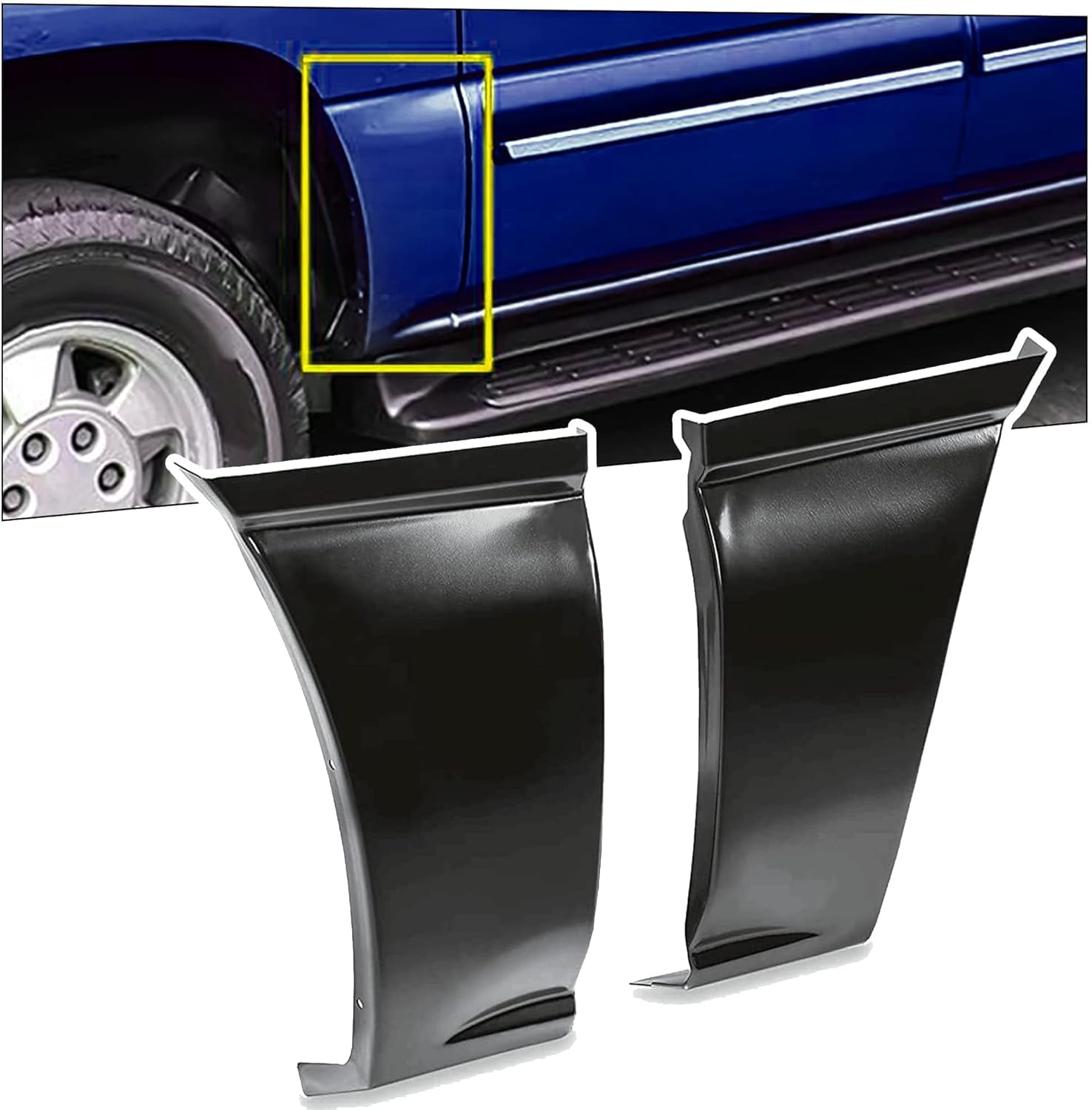 KUAFU Front Lower Quarter Repair Panel Compatible with 2000-2006 Chevy ...