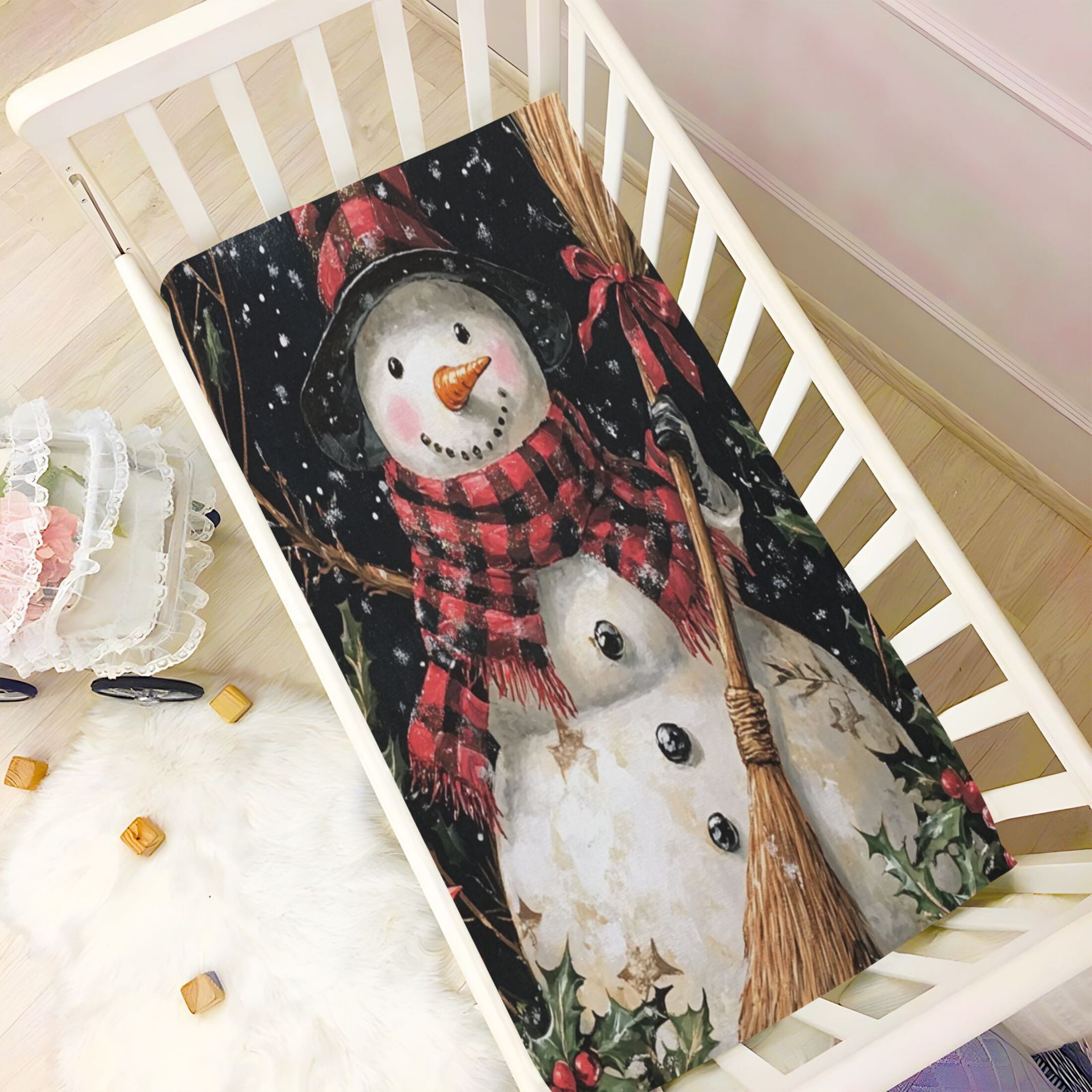 KUANGWANG Ultra Soft Fitted Microfiber Crib Sheets for Newborn Baby ...