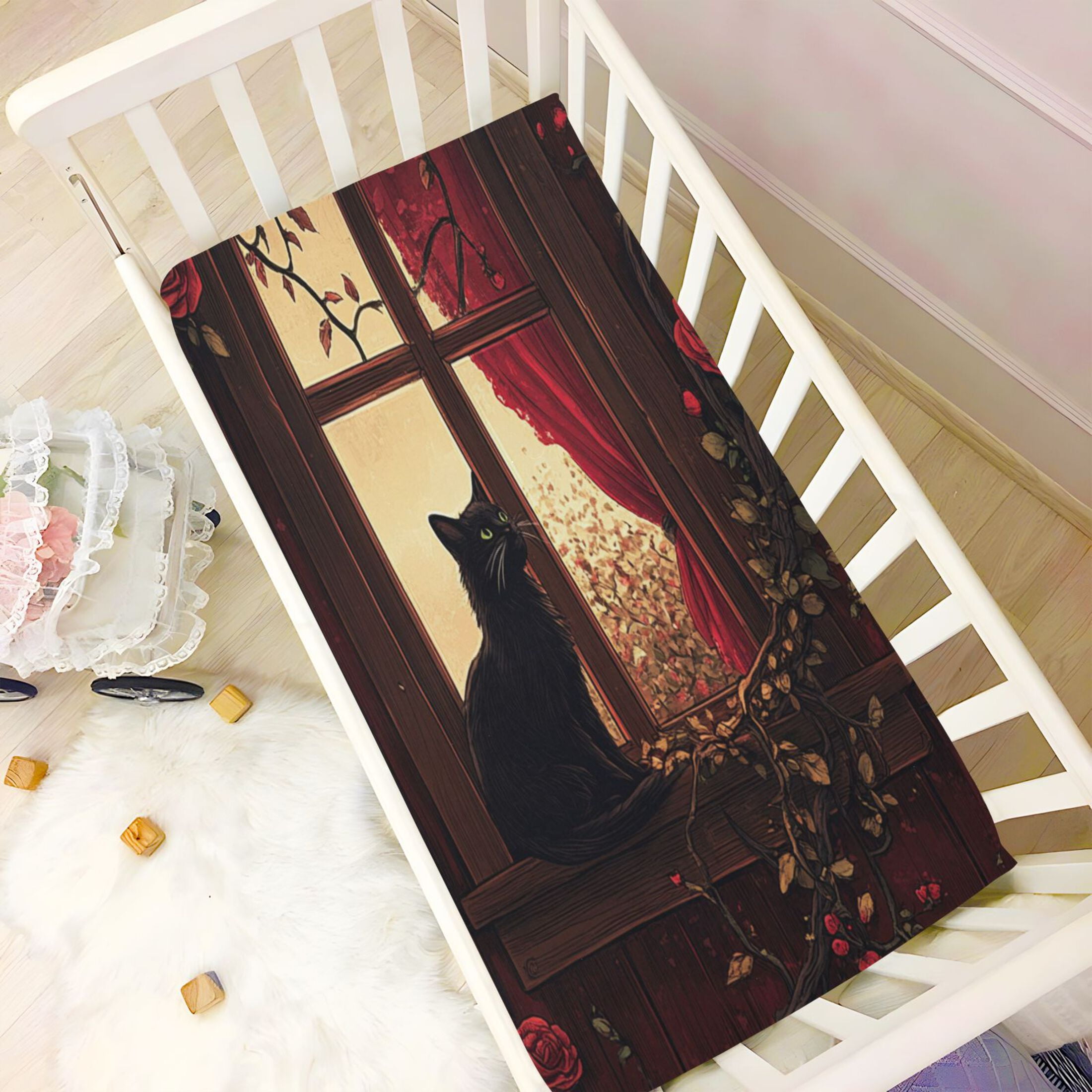 KUANGWANG Ultra Soft Fitted Microfiber Crib Sheets for Newborn Baby ...