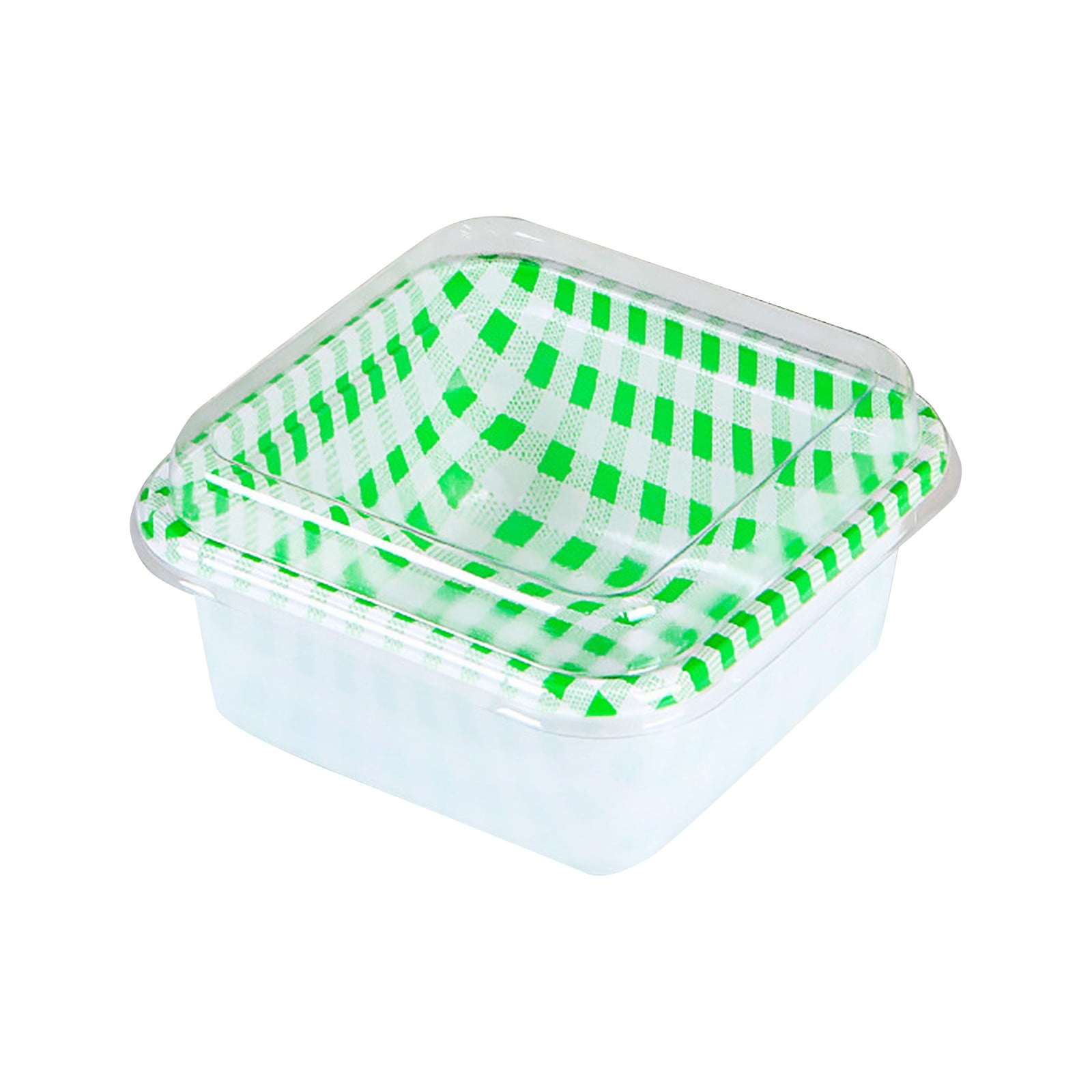 KUAZOU Disposable Sushi Box with Lids, Take out Sushi Tray Fruit Cake ...