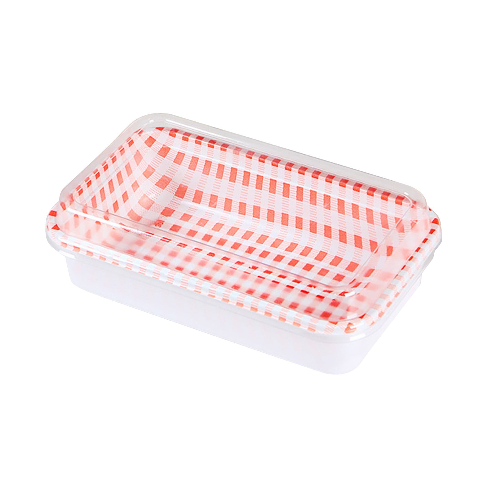 KUAZOU Disposable Sushi Box with Lids, Take out Sushi Tray Fruit Cake ...
