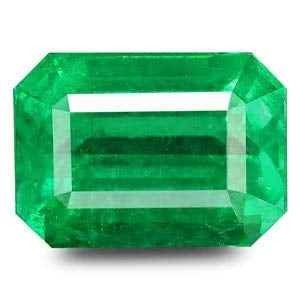 KUBER GEMS Natural Certified Emerald Stone 3.25 Ratti / 2.95 Carat ...