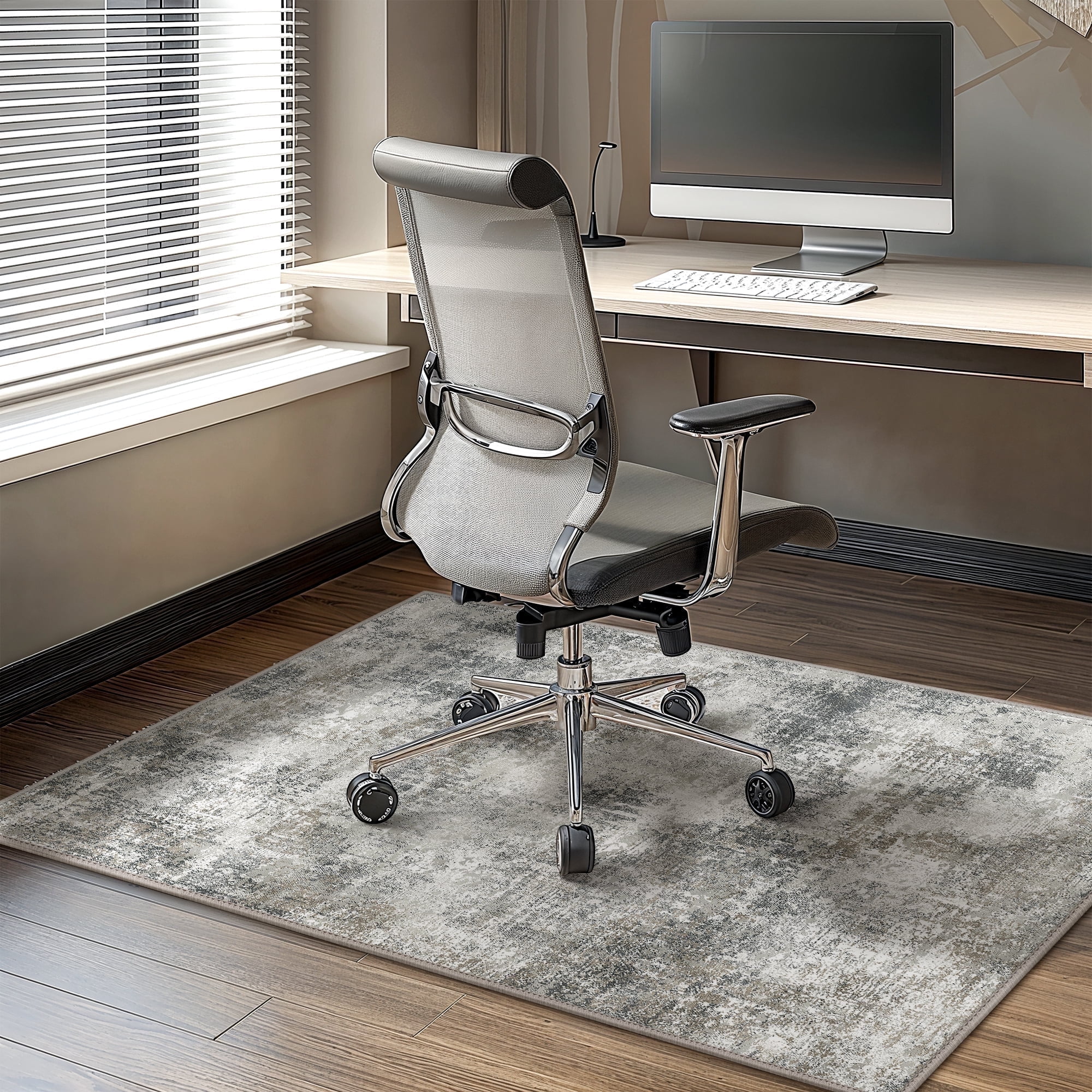 KUETH 36"X 48" Protective Flooring Office Chair Mat for Hardwood Floor ...
