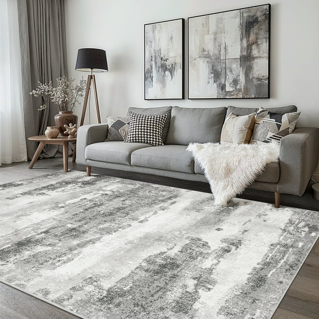 KUETH 3x5 Area Rugs for Living Room Bedroom, Machine Washable Stain ...