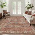 KUETH 9'x12' Area Rugs for Living Room, Non Slip Machine Washable ...