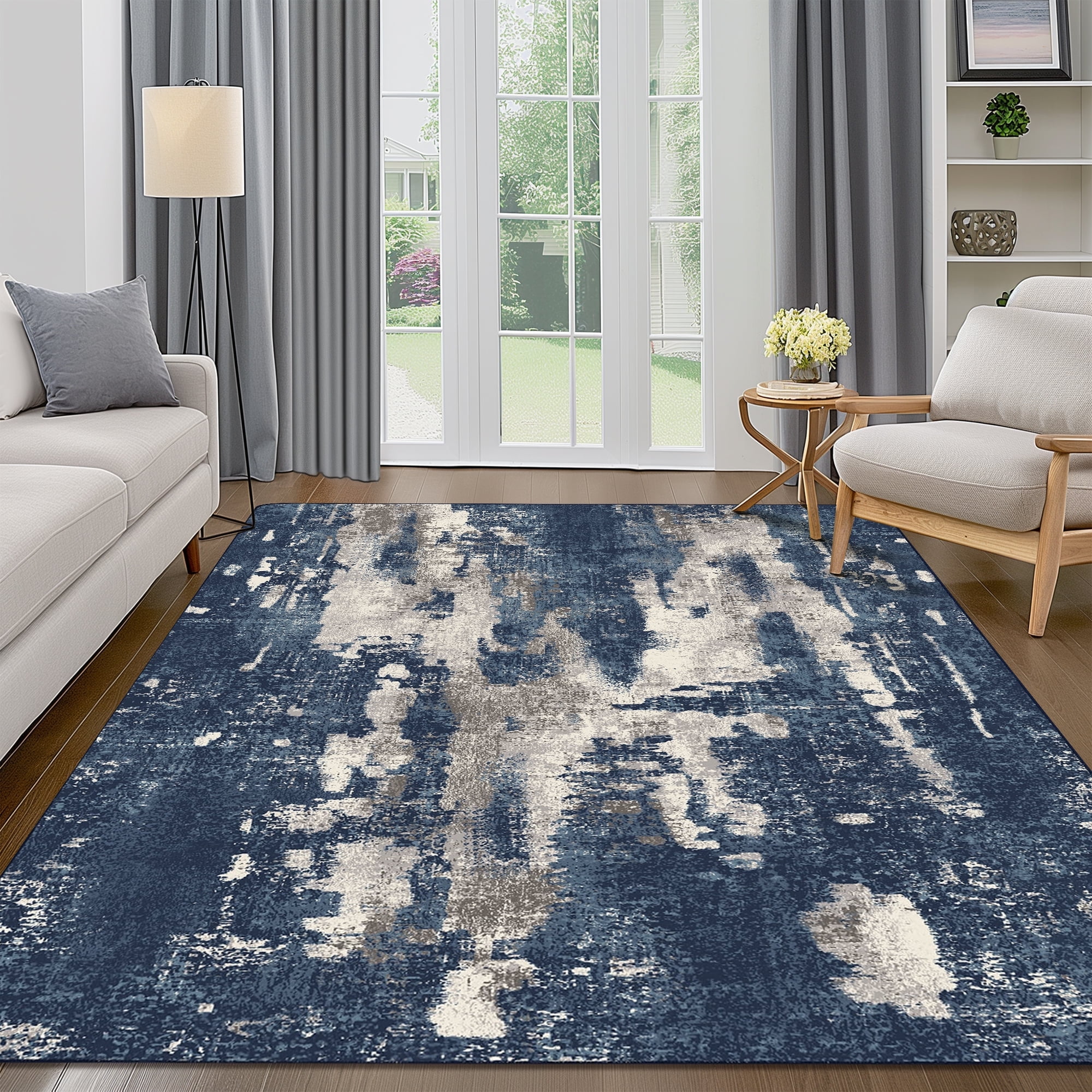 KUETH Area Rugs for Living Room 8x10 Large Modern Machine Washable ...