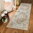 KUETH Modern Area Rug 2x5 Non Slip Hallway Runner Rug, Low Pile Machine ...