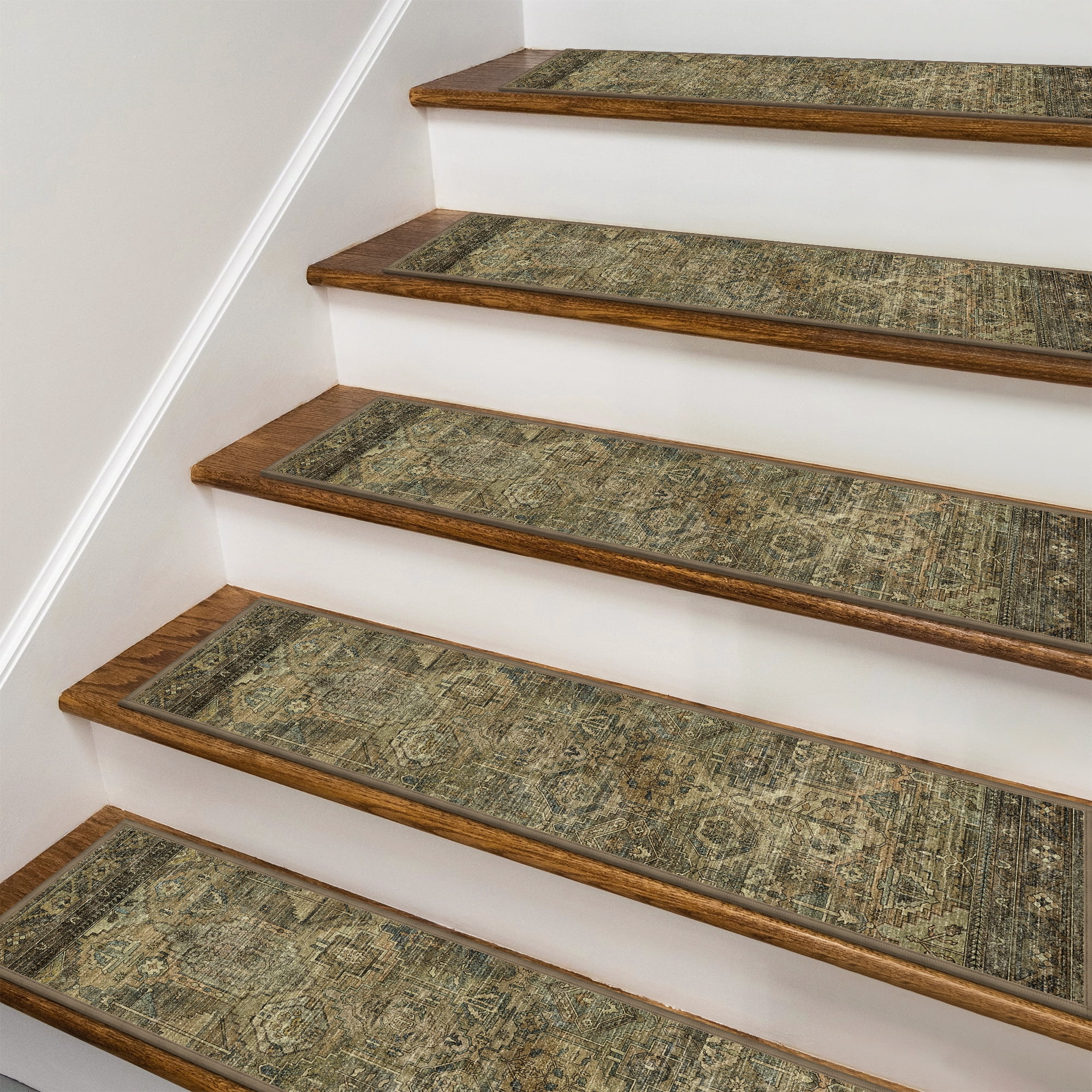 KUETH Stair Treads for Wooden Steps 15 Pack 8"x30" Non-Slip Self ...