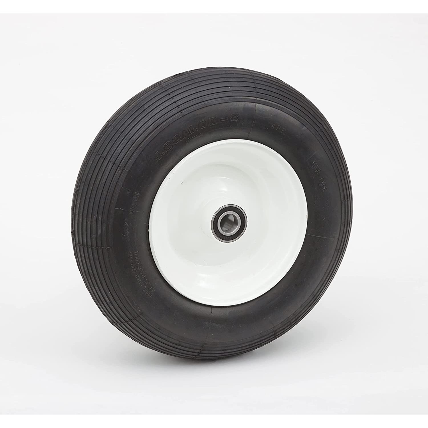 KUF 16" 4.80/400-8 Tire and Wheel, 4'' hub length,1" Axle Bearings ...