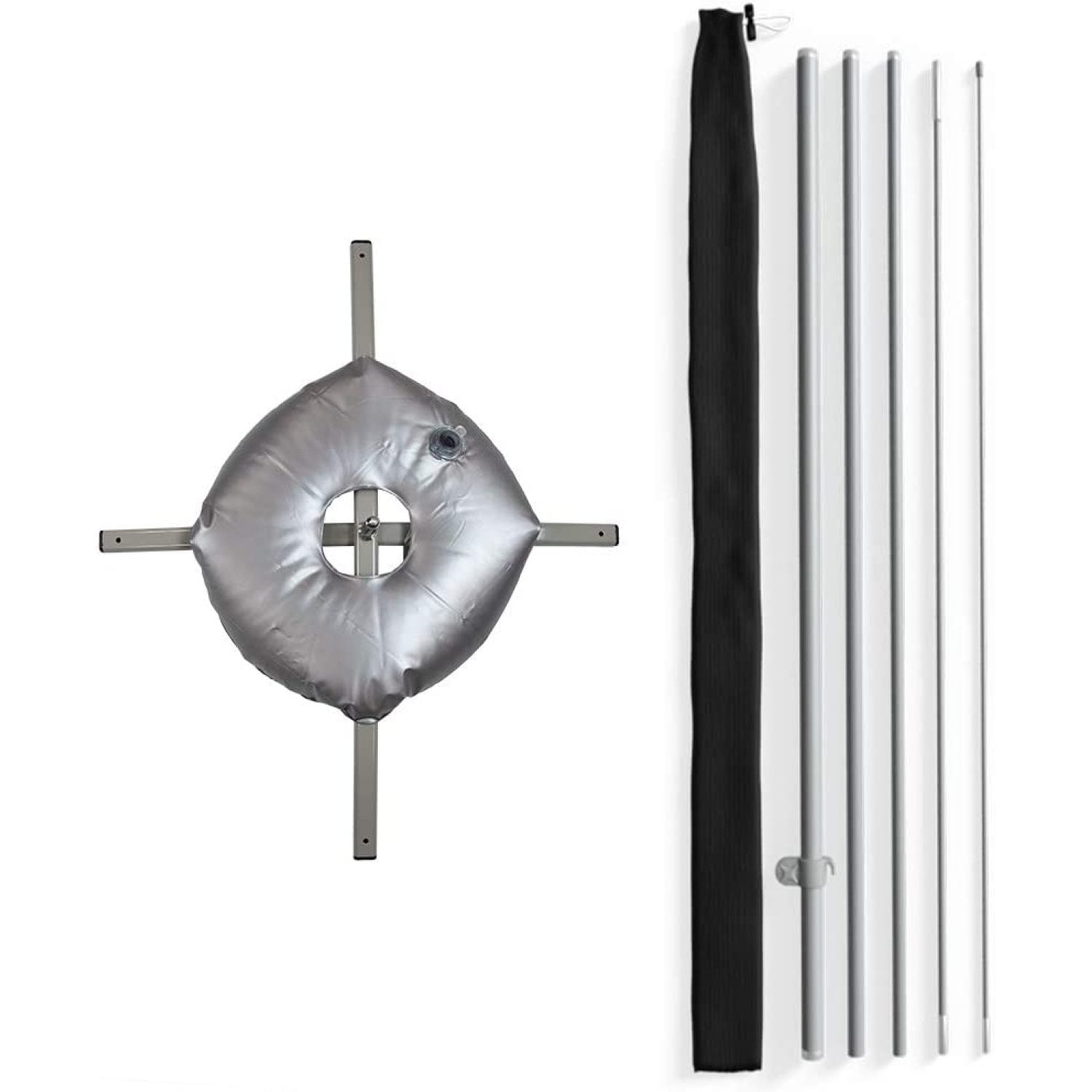 KUF Extra Large Feather Flag Pole Set – Swooper Flag Pole Set Includes ...