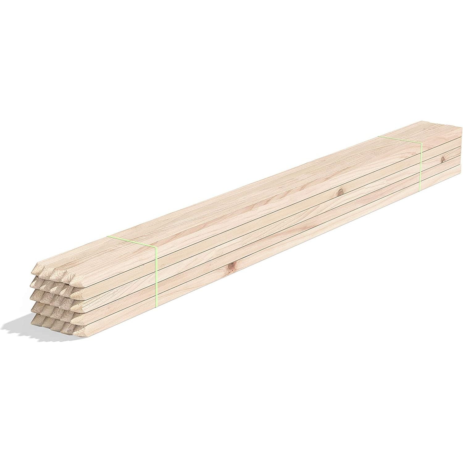 KUF RC84N-24C Garden Stakes, 4 Foot - 25 Pack, Wood - Walmart.com