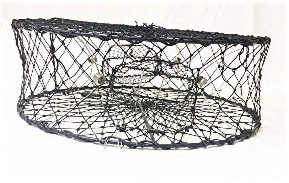 KUFA Sports 30"x10" Foldable Crab Trap with Crabbing Accessory Kits ...