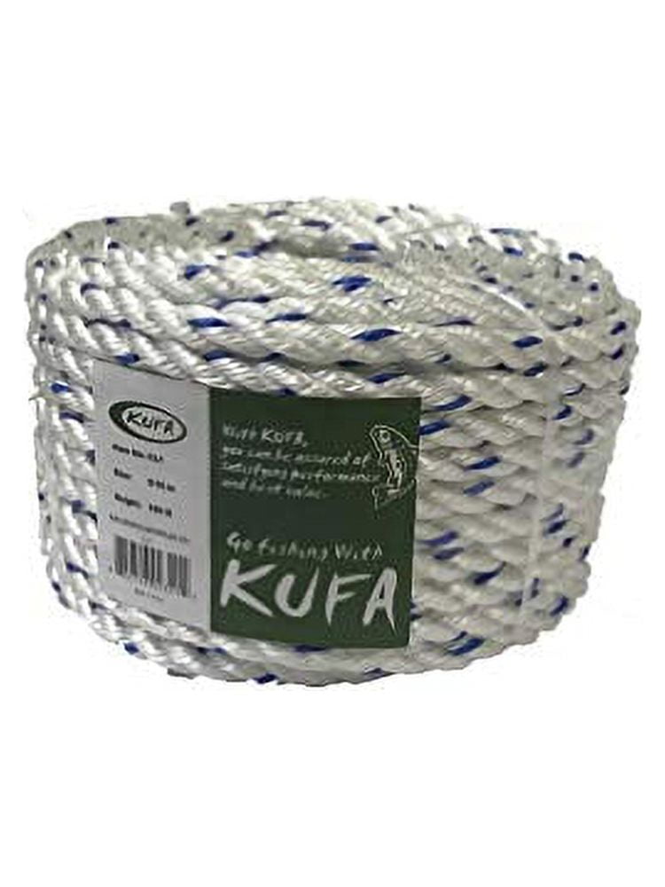 KUFA Sports 5/16" x 100' Non-Lead Sinking Line, for Crab Trap, Lobster ...