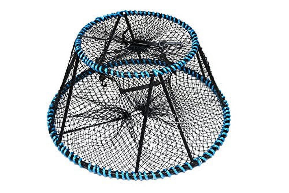 KUFA Tower style prawn, crab trap (Size:ø28"x ø20"x 12"),Stretched Mesh ...