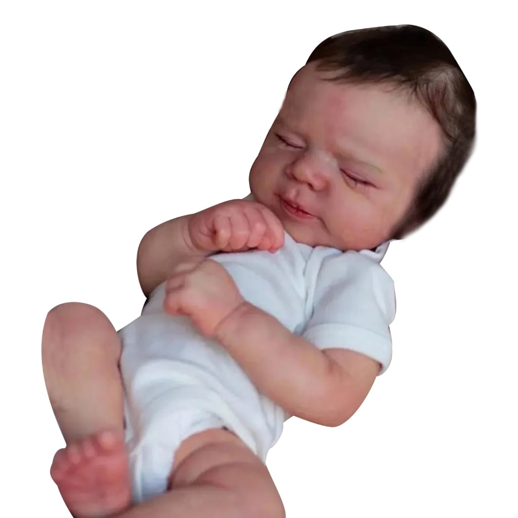 KUFptva 19in Realistic Rebirth Doll Handmade Implanted Hair Simulation ...