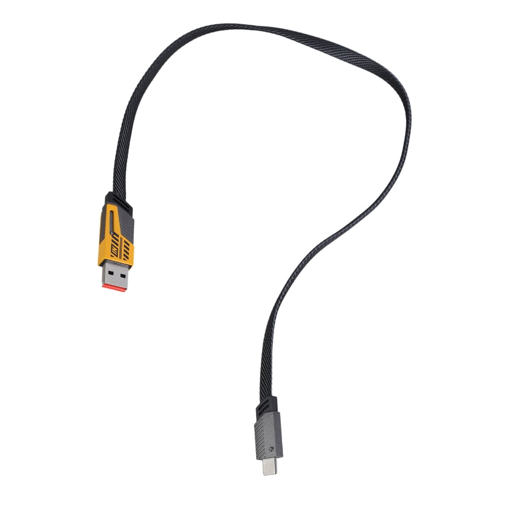 KUFptva 25cm/50cm Type C + USB to Type C 2 in 1 Chargeing Cable 65W ...