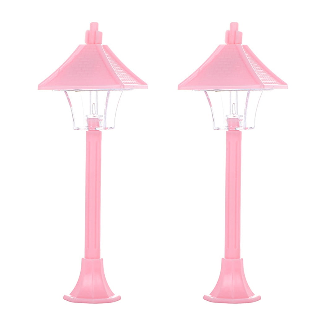 KUFptva 2PCS Miniature Street Light Model for Creating Realistic 1/12 ...