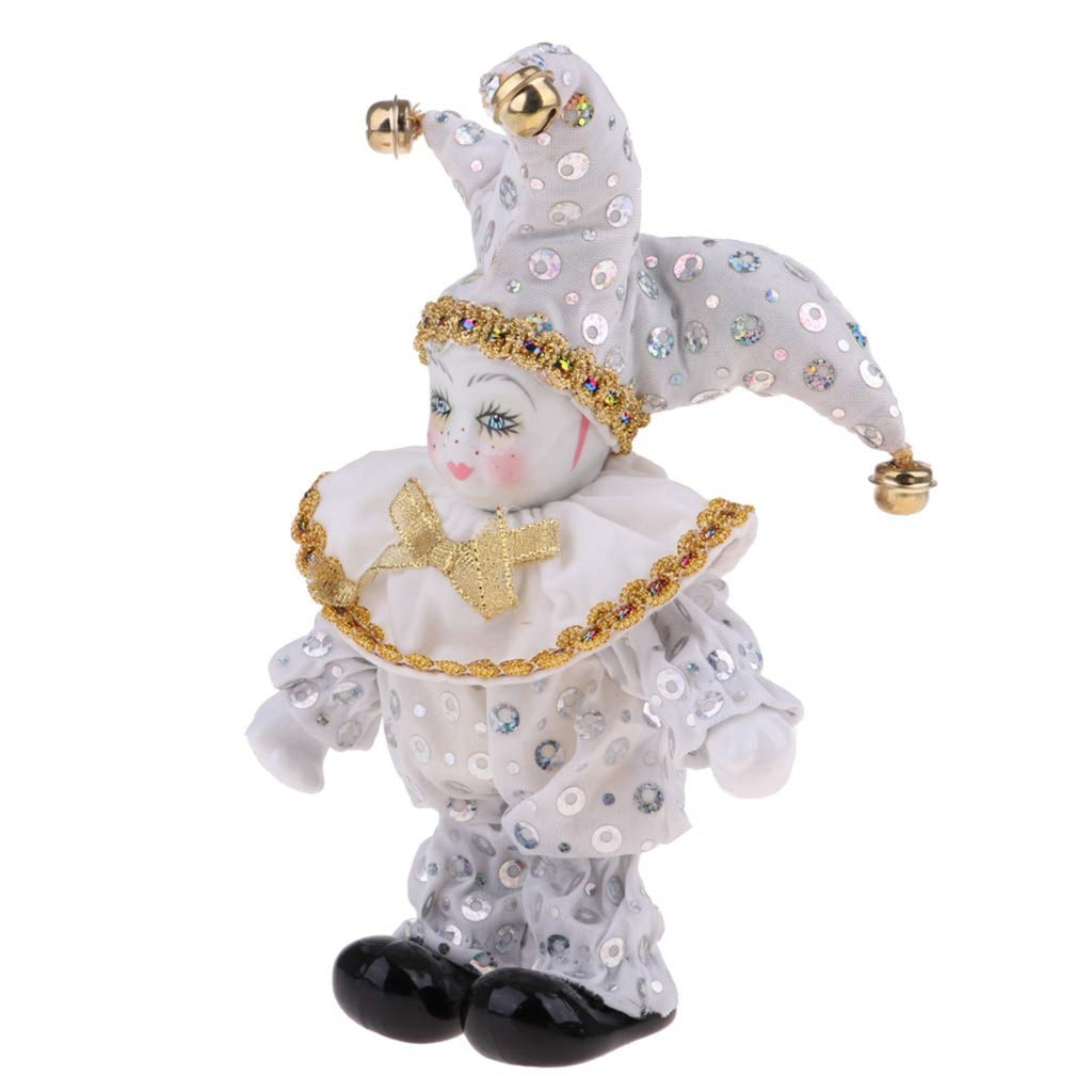KUFptva Beautiful Triangel Doll Porcelain Doll Standing Model Delicate ...