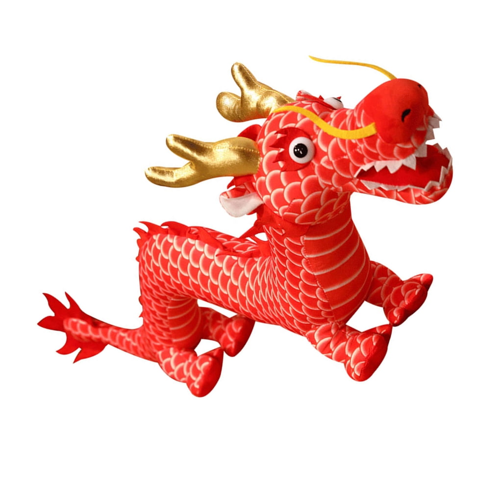 KUFptva Cartoon Dragon Chinese Zodiac Present Comfort Toy Figure for ...