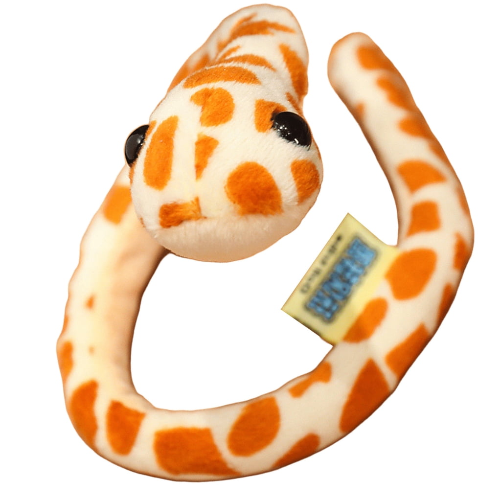 KUFptva Cartoon Stuffed Toy Lovely Snake Shape Cartoon Figure Snake ...