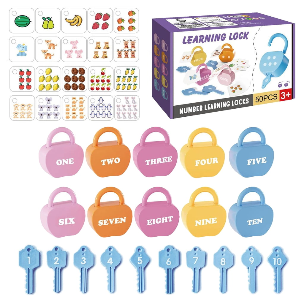 KUFptva Children Number Matching Set for Preschoolers Interactive ...