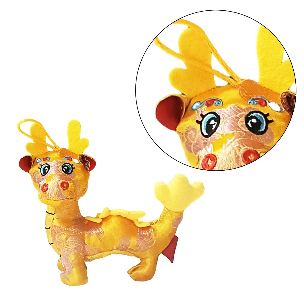 KUFptva Chinese Zodiac Dragon Doll Plush Toy for Children Festival ...